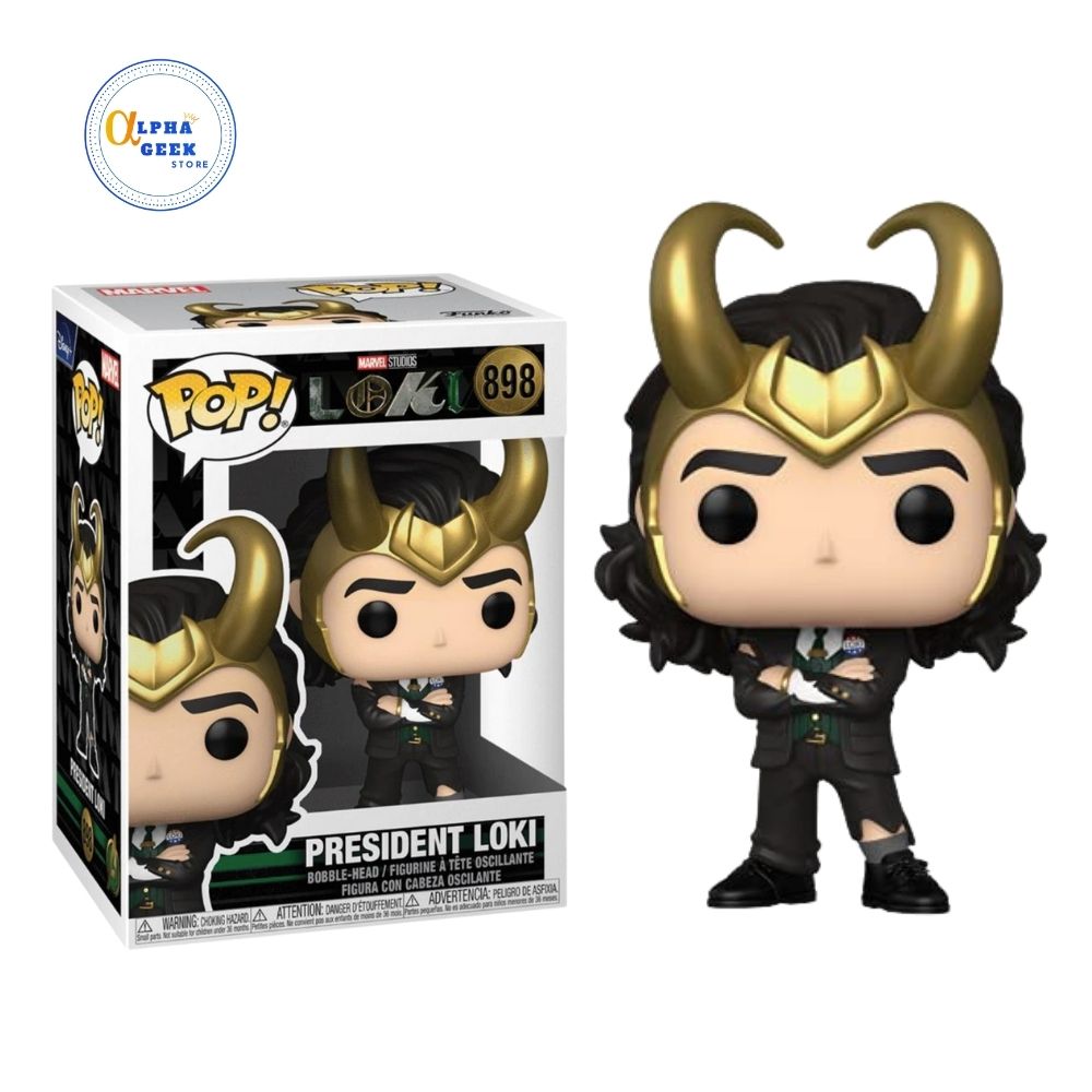 Funko Pop Marvel Loki - President Loki #898 - Alpha Geek Store