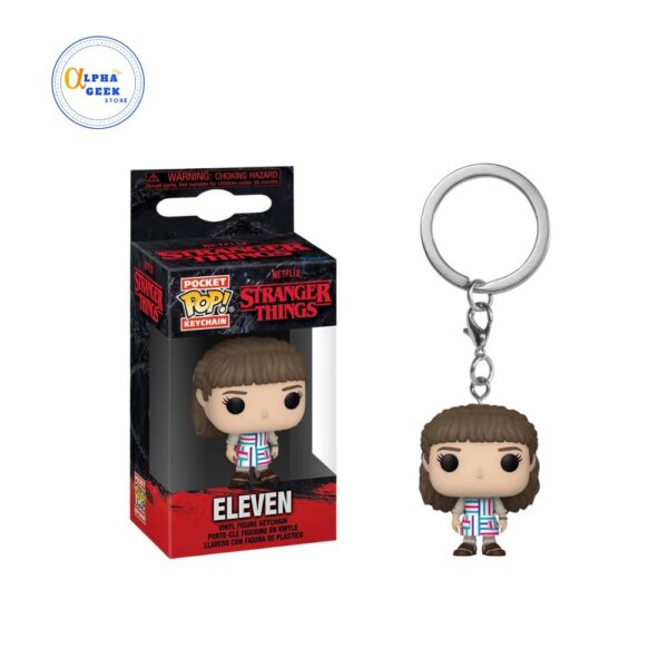 Funko Keychain Stranger Things S4 - Eleven - Alpha Geek Store