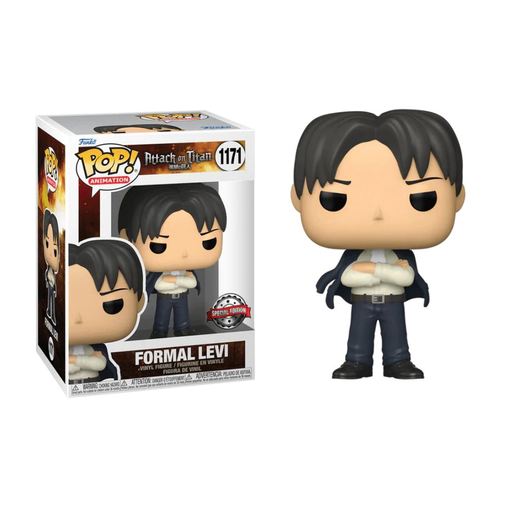 Funko Pop Attack on Titan - Formal Levi Special Edition - Alpha Geek Store