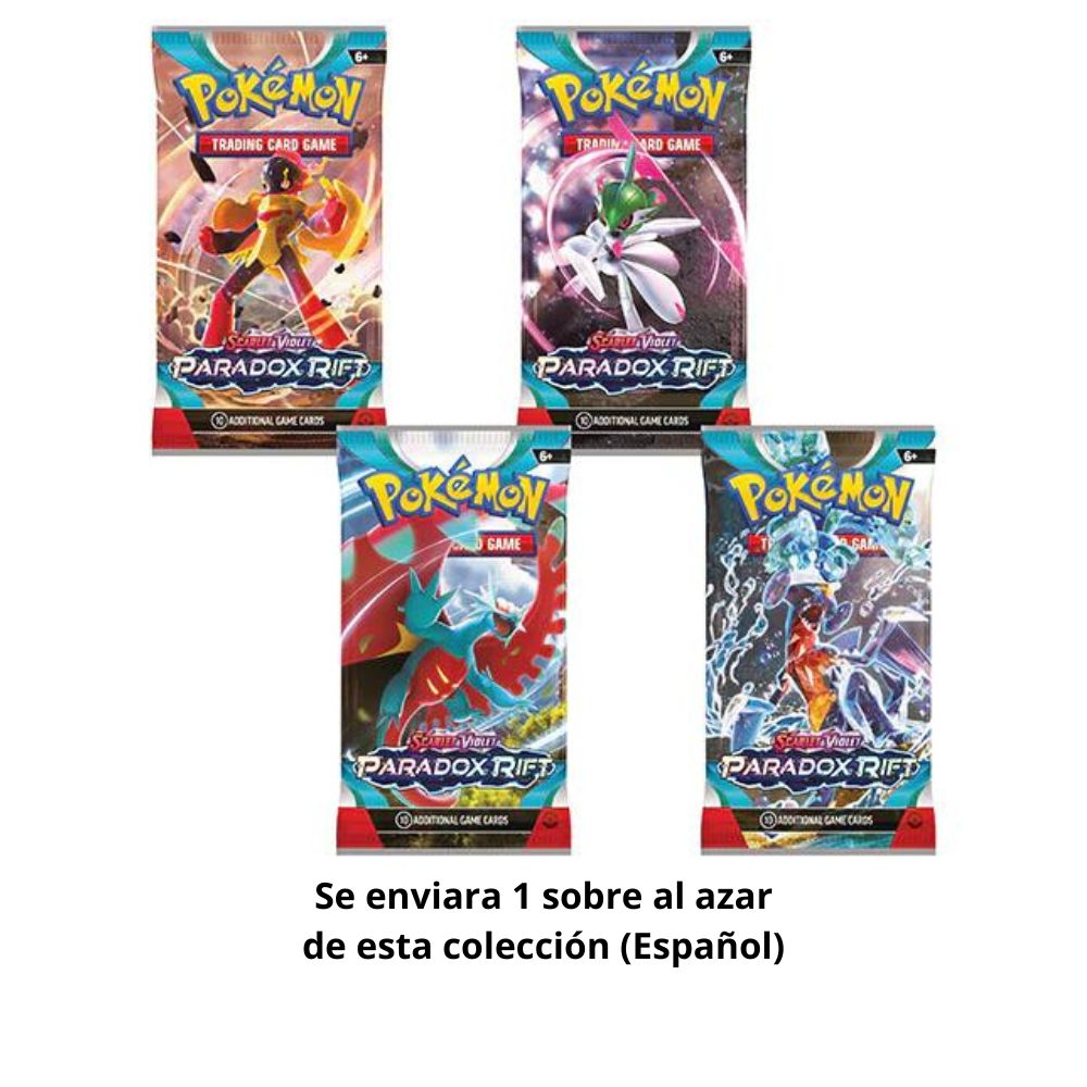 Pokemon Trading Card Game Paradox Rift - 1 Booster Pack - 10 Cartas ...
