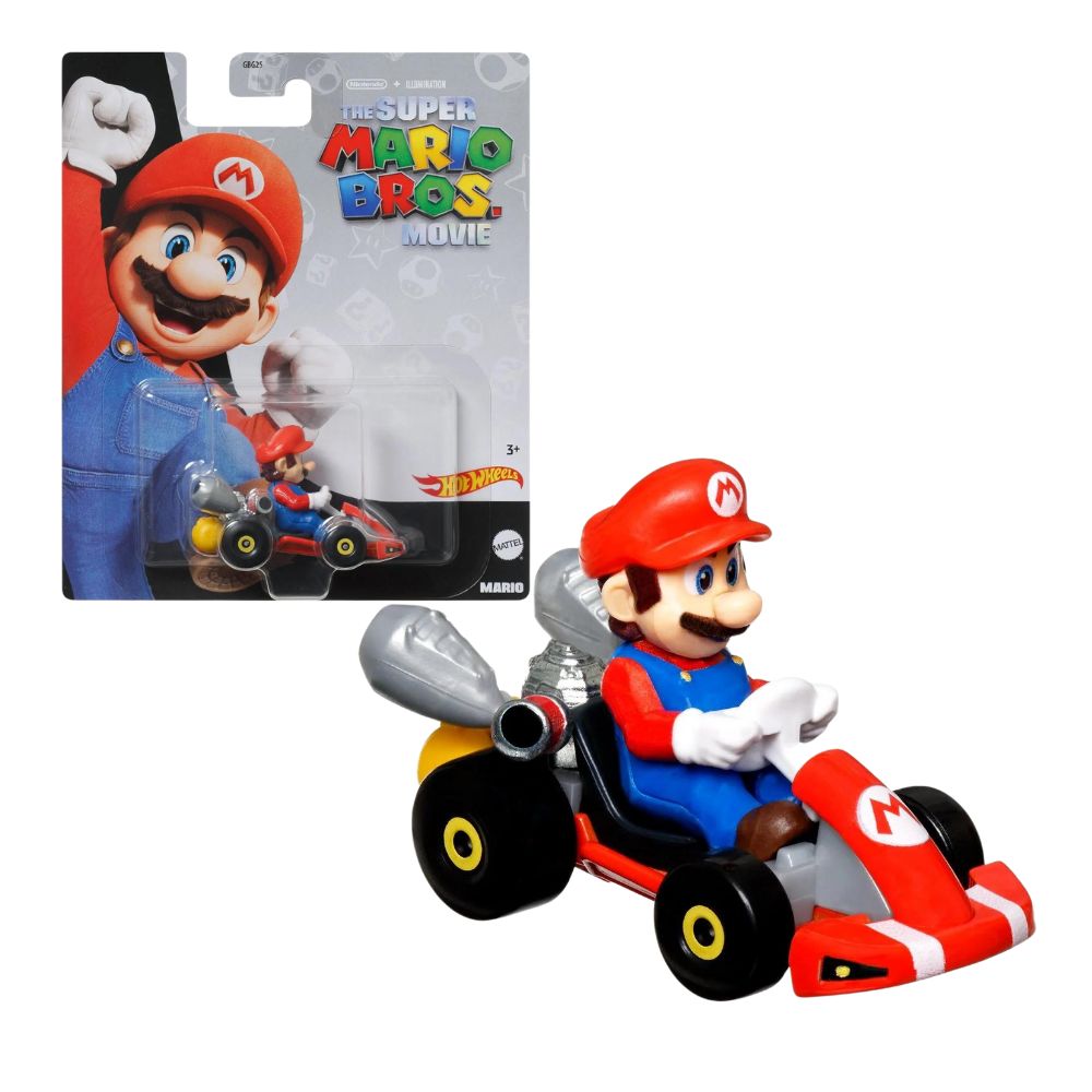 Hot Wheels Super Mario Bros Movie Mario Bros - Alpha Geek Store